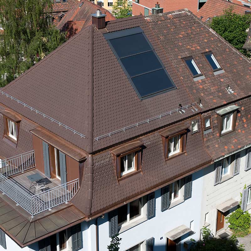 Steildach – WAGNER Bedachungen und Fassadenbau AG